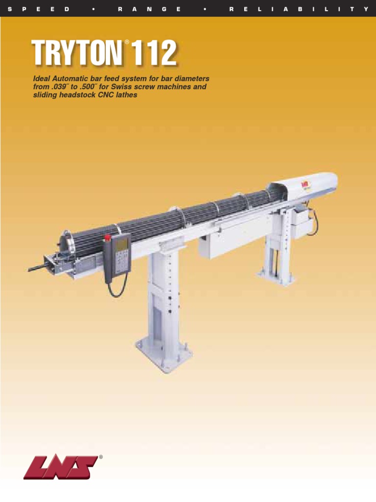 LNS Tryton Product Brochure | PDF | Numerical Control | Industries