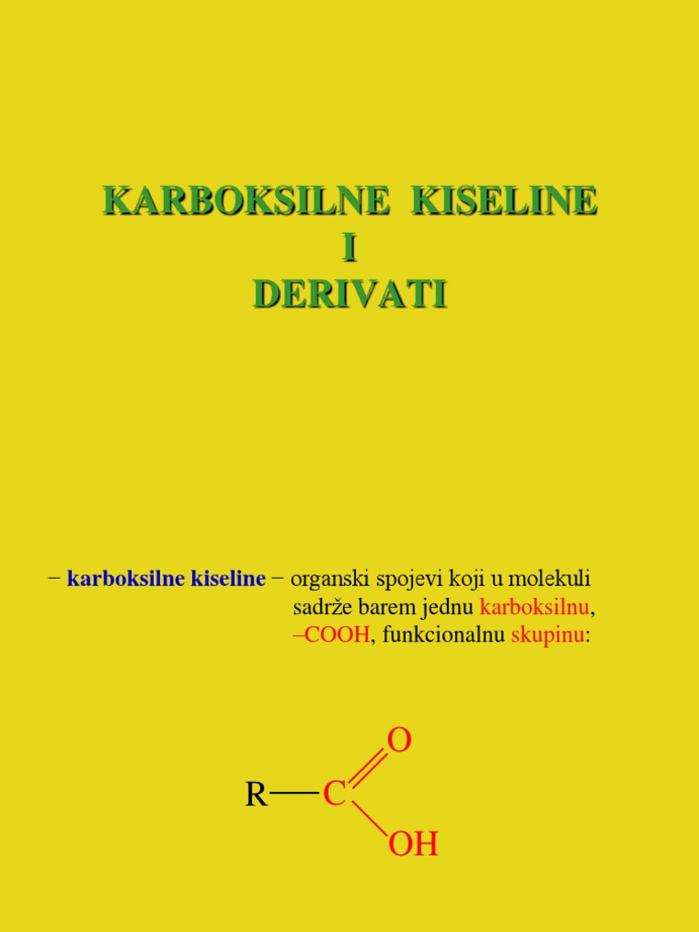 9 Organska Kemija - 3 Dio | PDF