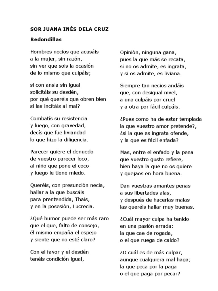 Redondillas | PDF