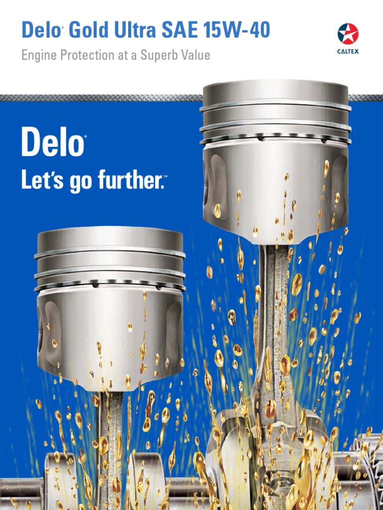 Delo Gold Ultra 15w40 | Motor Oil | Diesel Engine