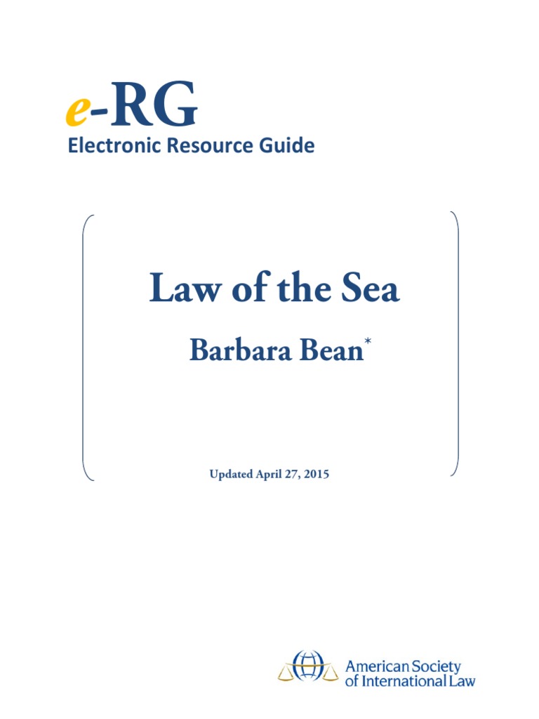 International Sea Law | PDF | United Nations Convention On The Law Of ...