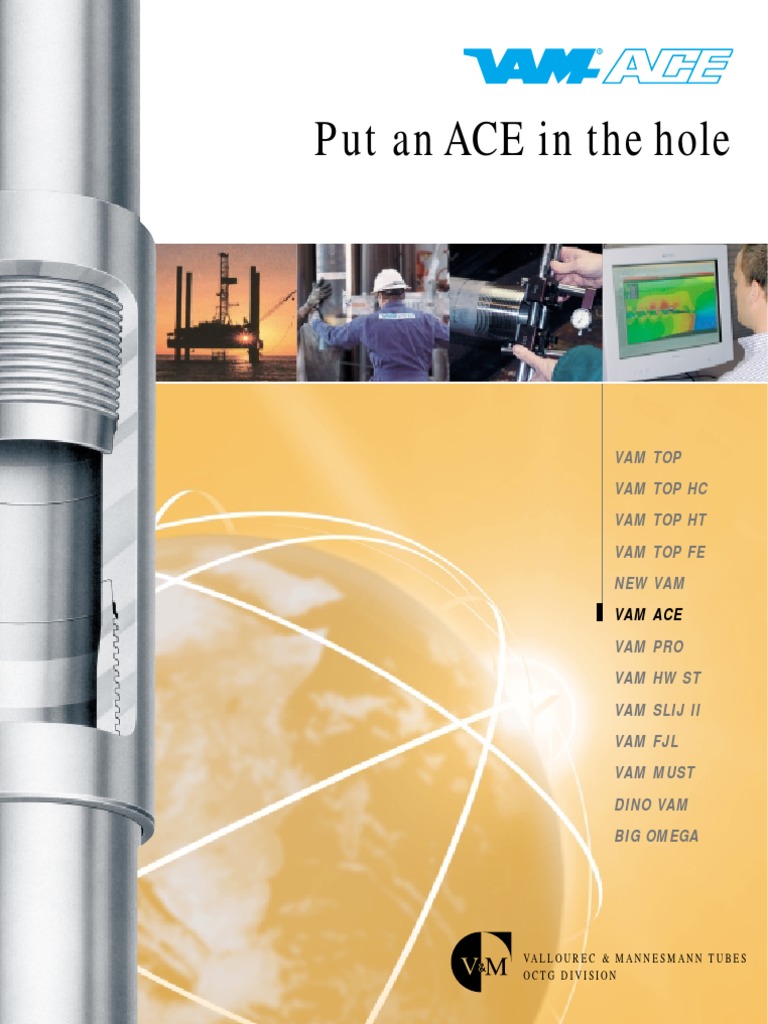 Vam Ace | PDF | Strength Of Materials | Pipe (Fluid Conveyance)