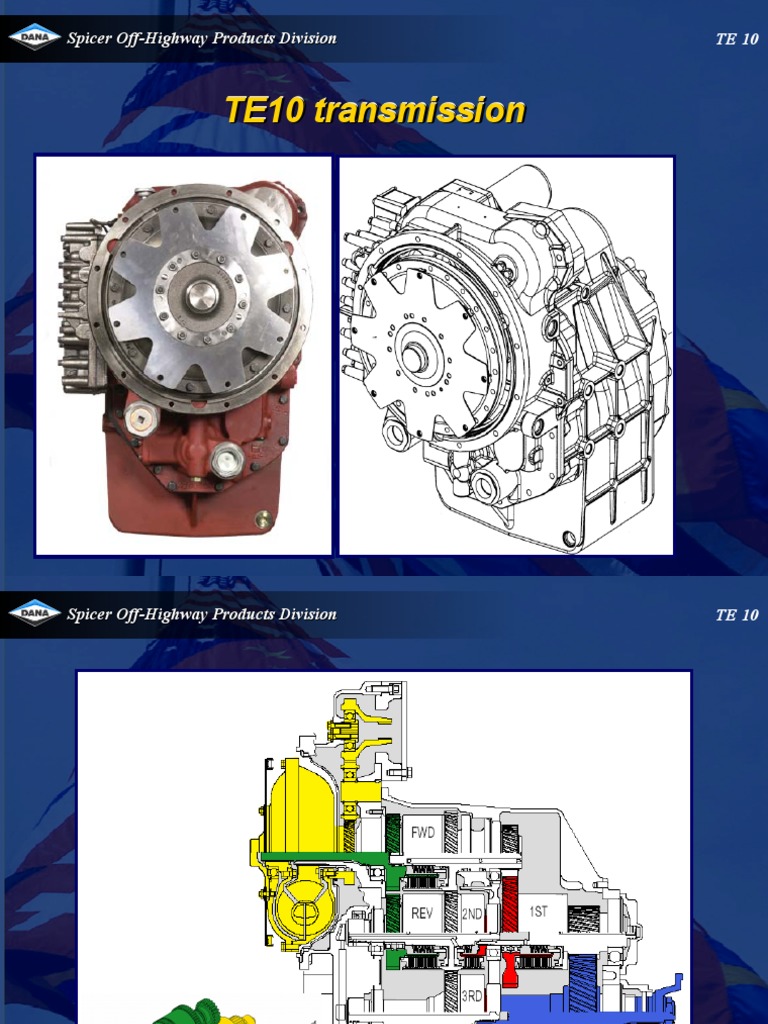 4 Schooling Transmission Te10,13,17,27,32 | PDF | Horsepower ...