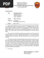 Spot Report Template | PDF | Law Enforcement | Crime & Violence