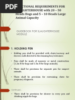 Modern Slaughter House Layout | PDF | Slaughterhouse | Animal Slaughter