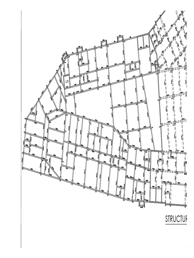 Structural Ground Floor Plan: All Slabs 150 THK | PDF