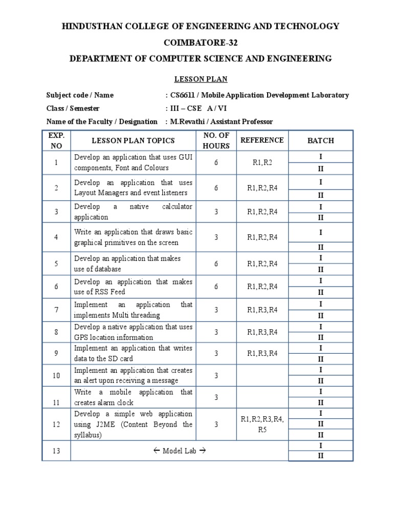 Hindusthan College of Engineering and Technology Coimbatore-32 Department of Computer Science ...