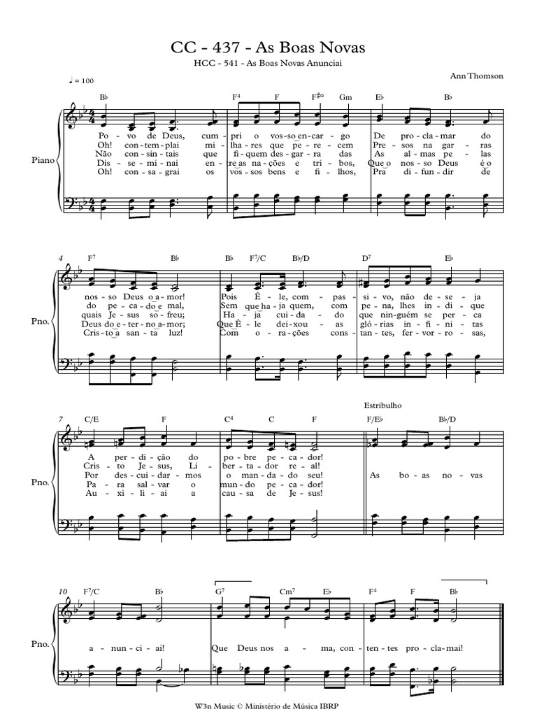 CC - 437 - As Boas Novas | PDF