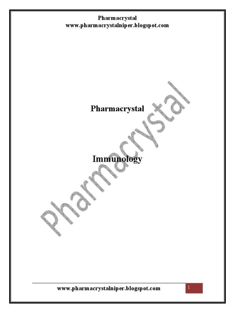 Immunology Pharmagupshup | PDF | Antibody | Immune System