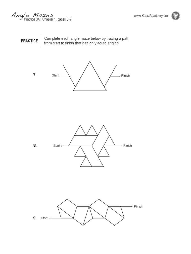Angle Mazes | PDF