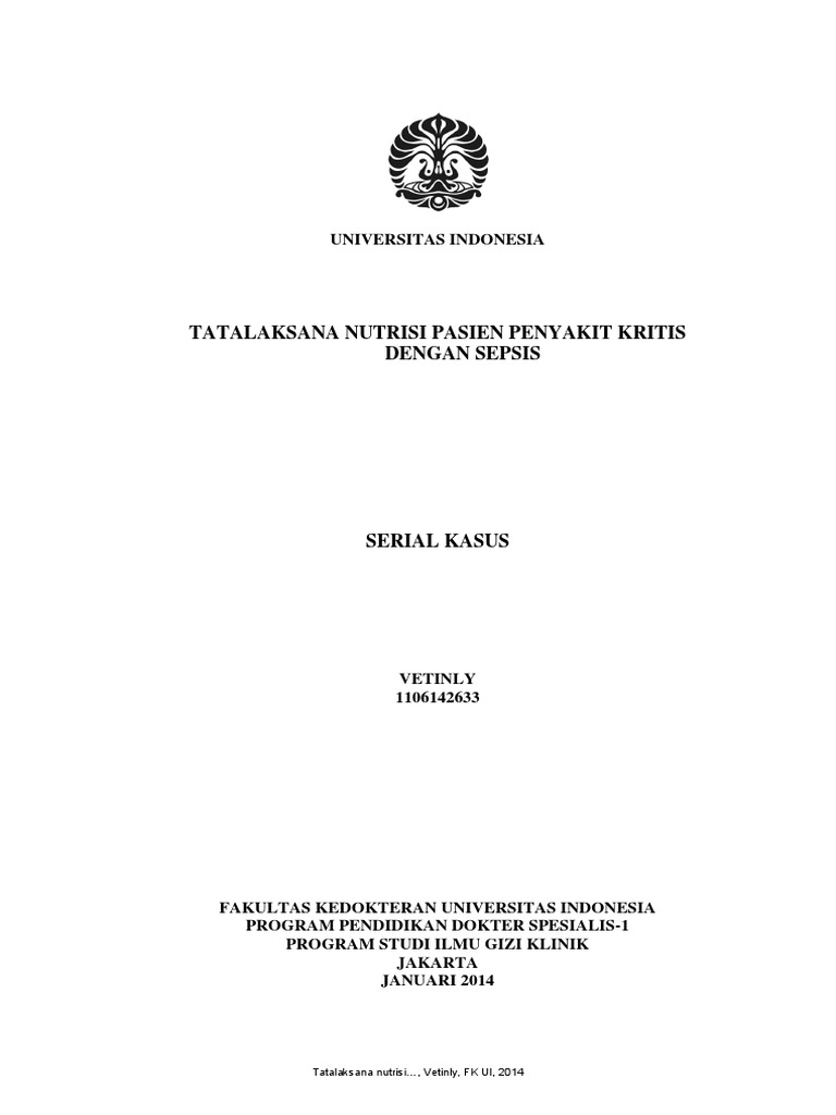 Sepsis | PDF
