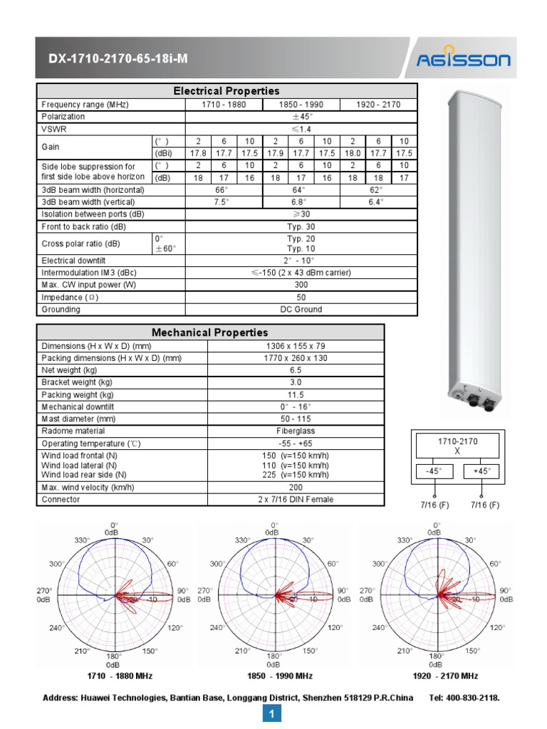 Ant A19451803 | PDF | Decibel | Antenna (Radio)