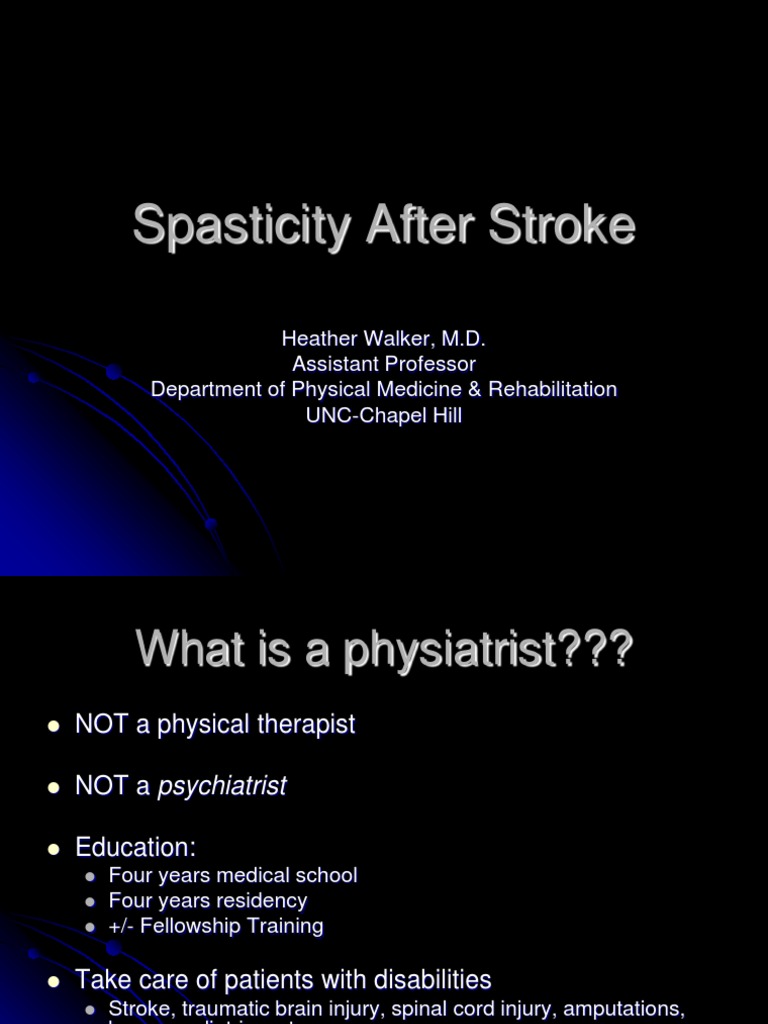 Spasticity After Stroke | PDF | Botulinum Toxin | Nervous System