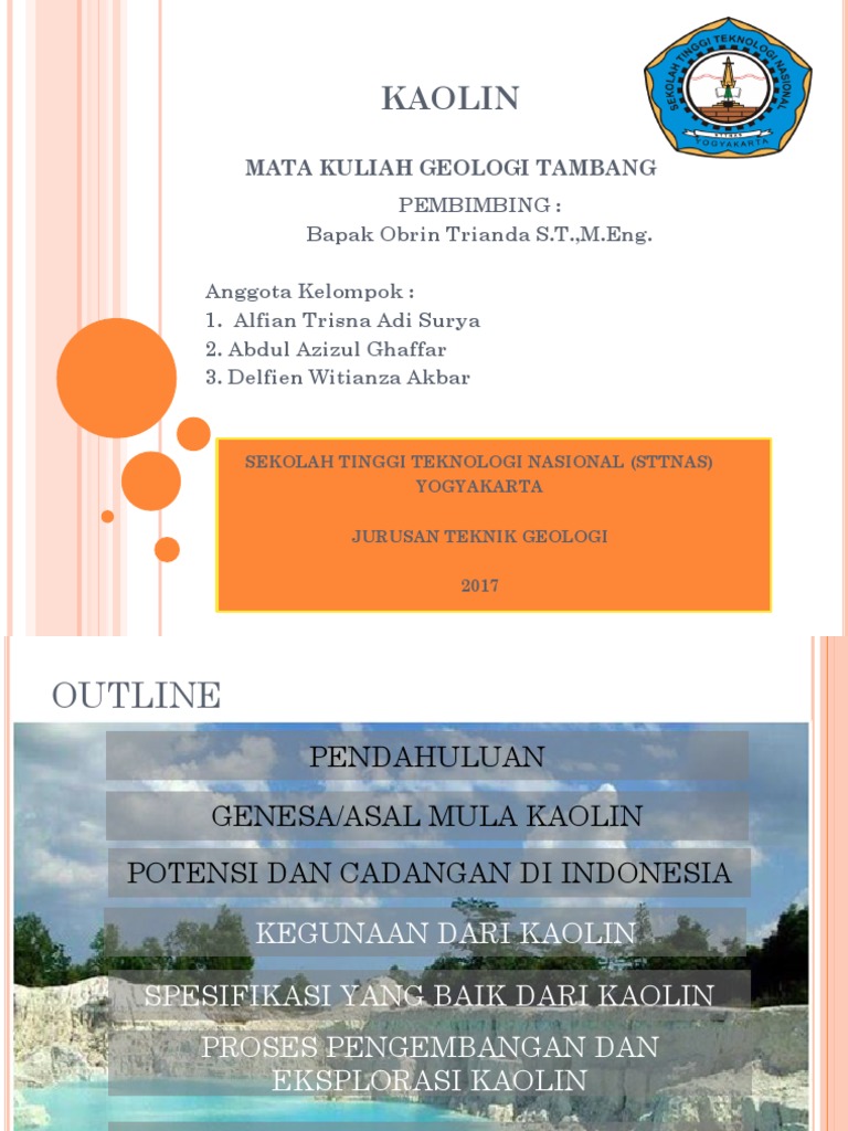 Slide Kaolin | PDF