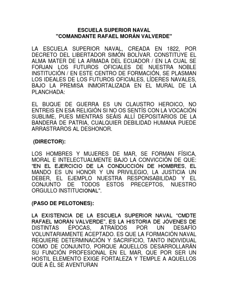 Paso de Desfile Essuna | PDF