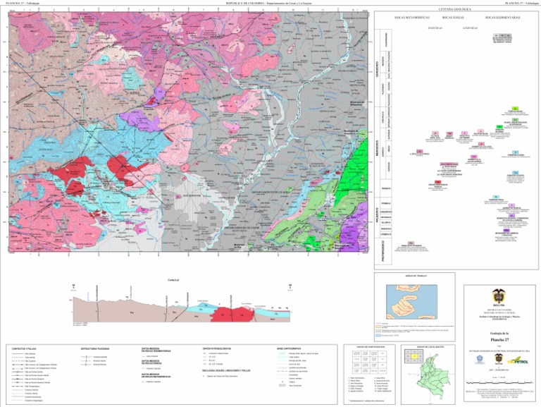 Plancha Geológica 27 - Valledupar | PDF
