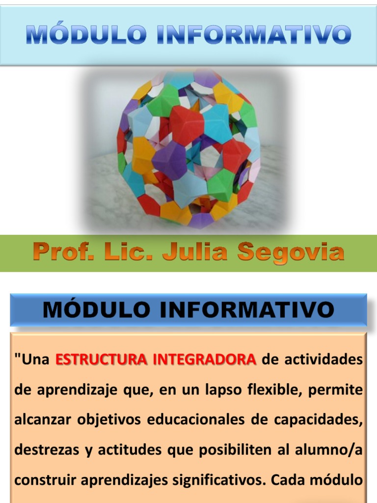 Módulo Informativo | PDF | Teoria de la mente | Evaluación