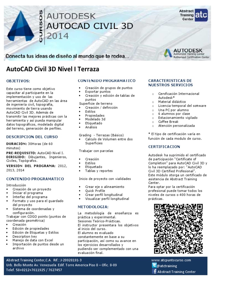 Civil 3D Basico | PDF | Topografía | Cad automático