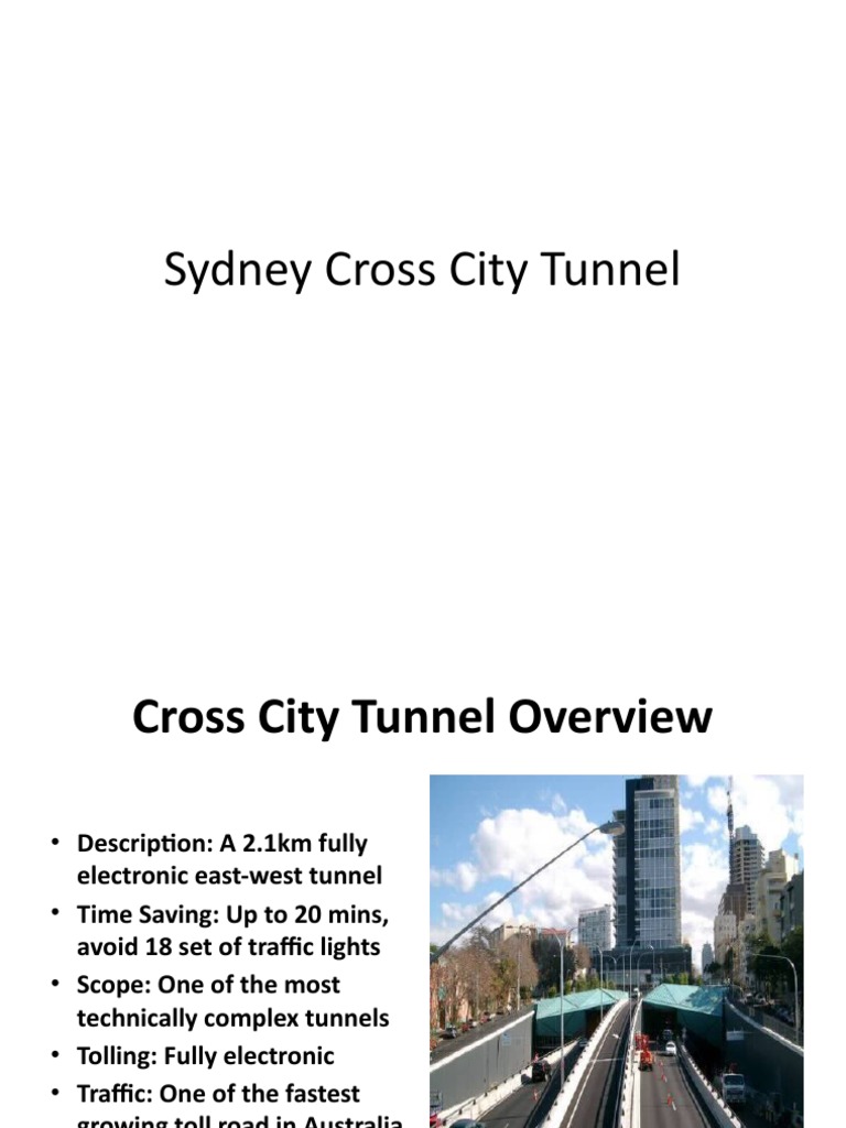 Sydney Cross City Tunnel | PDF | Public–Private Partnership | Business