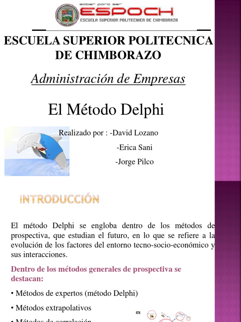 Metodo Delphi | Cuestionario | Información