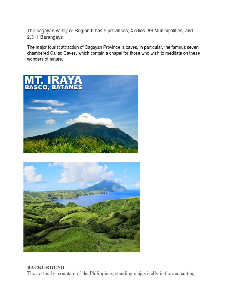 The Cagayan Valley or Region II Has 5 Provinces, 4 Cities, 89 ...