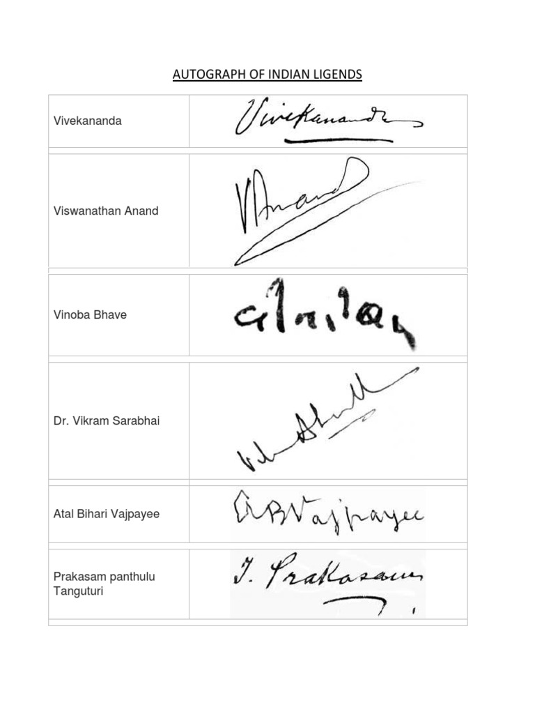 Autograph | PDF