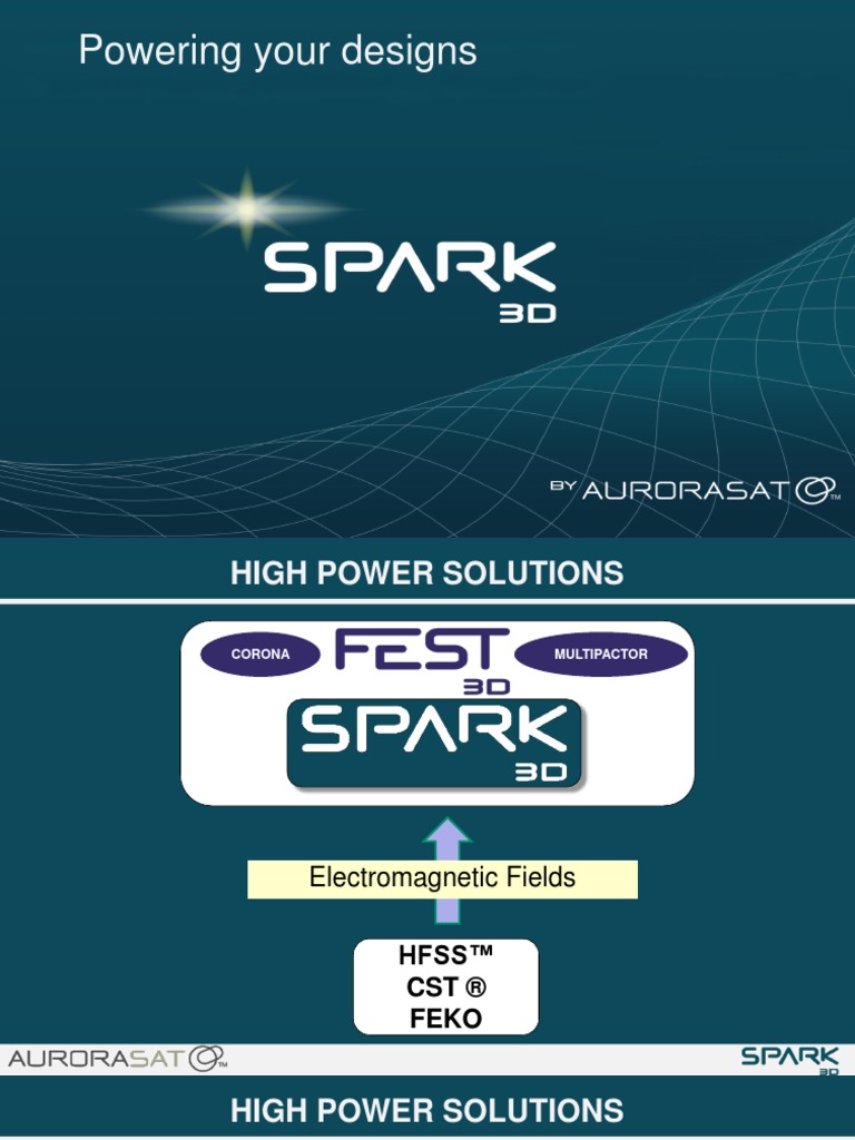 Examples SPARK3D | PDF | Dielectric | Gases