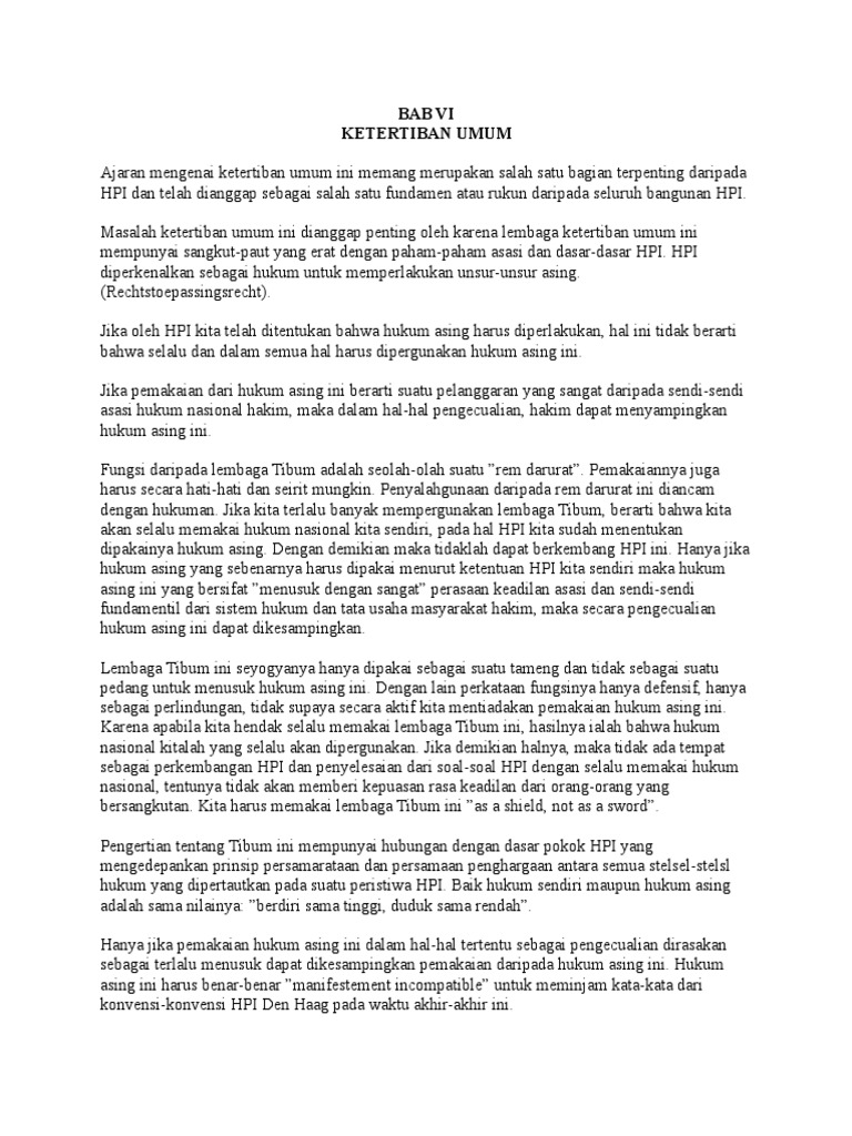 Ketertiban Umum | PDF