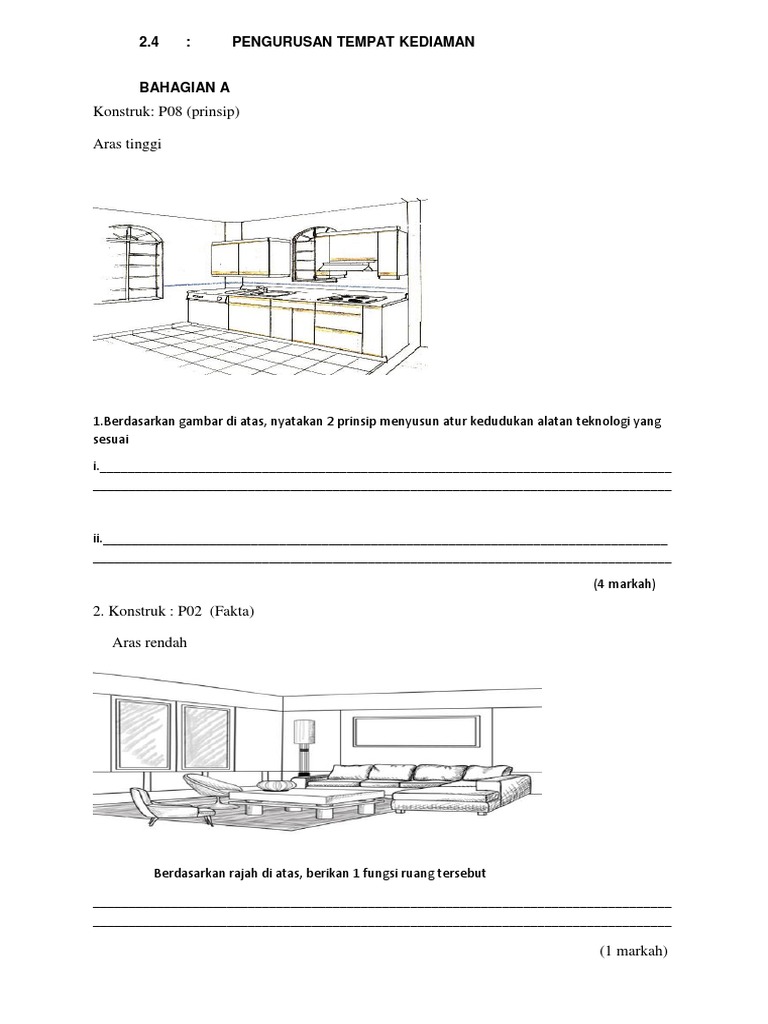 Soalan SRT (Tempat Kediaman) | PDF