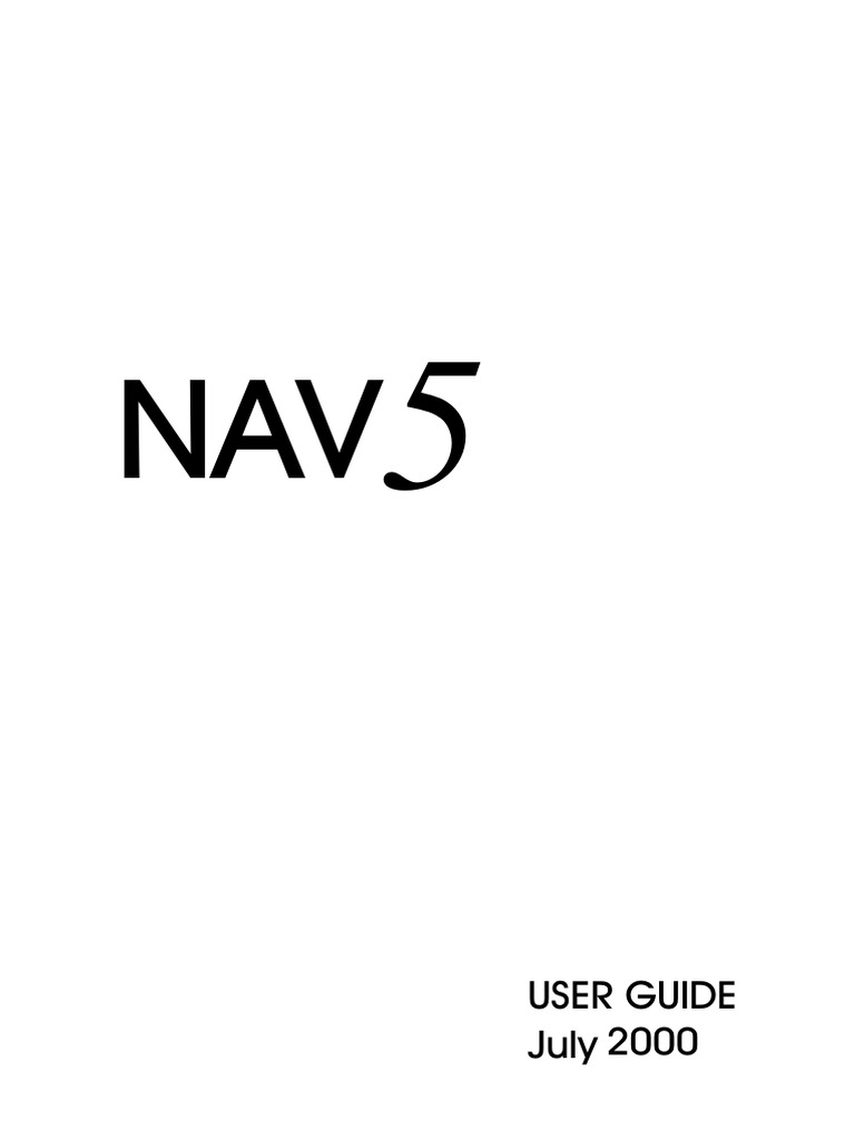 Nav5 User Guide PDF | PDF | Power Supply | Electrical Engineering