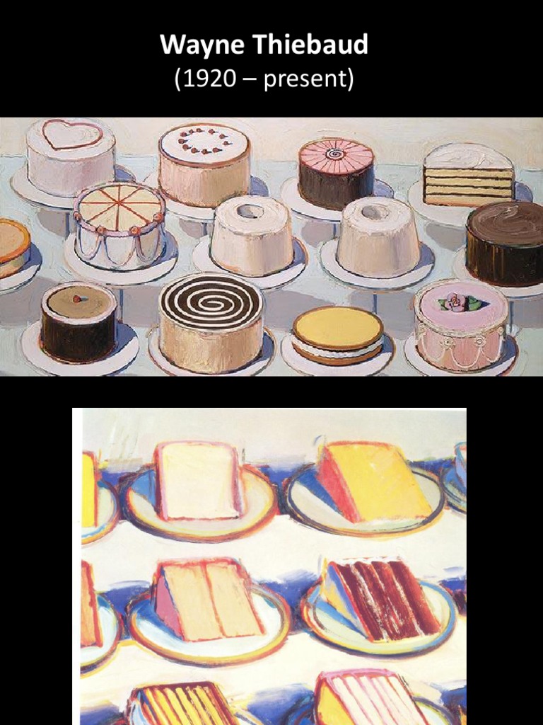 Wayne Thiebaud Cakes | PDF