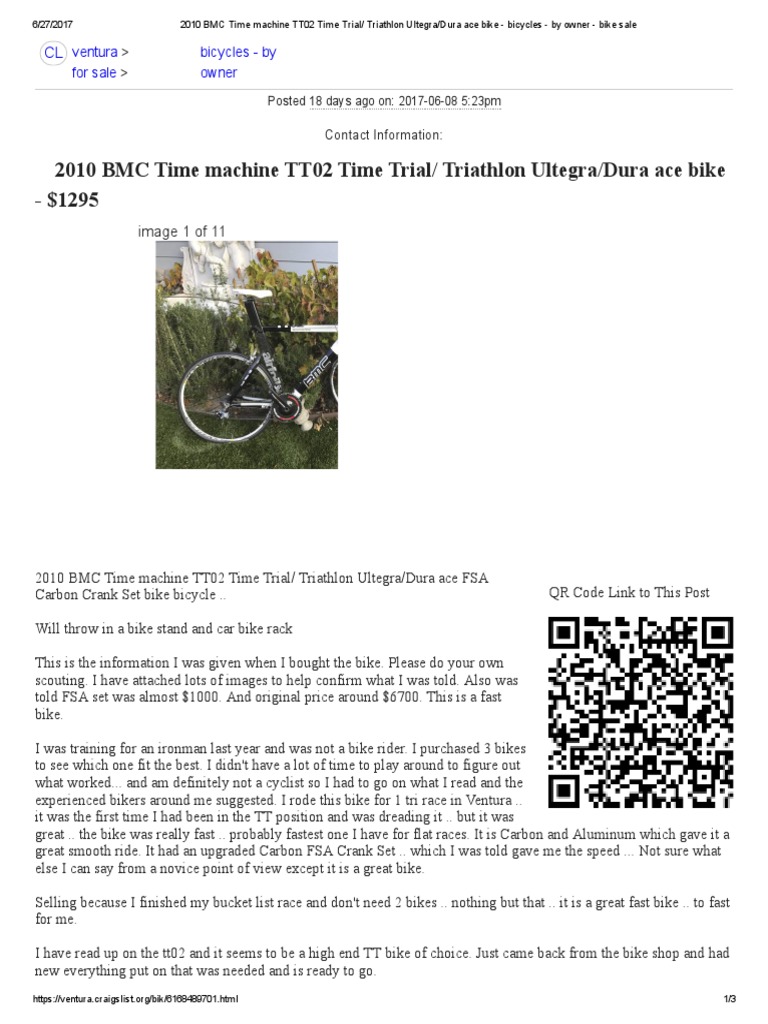 2010 BMC Time Machine TT02 Time Trial - Triathlon Ultegra - Dura Ace ...