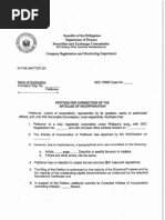 SEC Form Form For Appointment of Officers | PDF