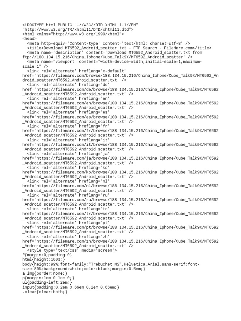 MT6592 Android Scatter | PDF | Download | Computer Networking