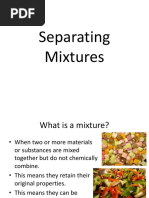 Separating Mixtures Worksheet | PDF