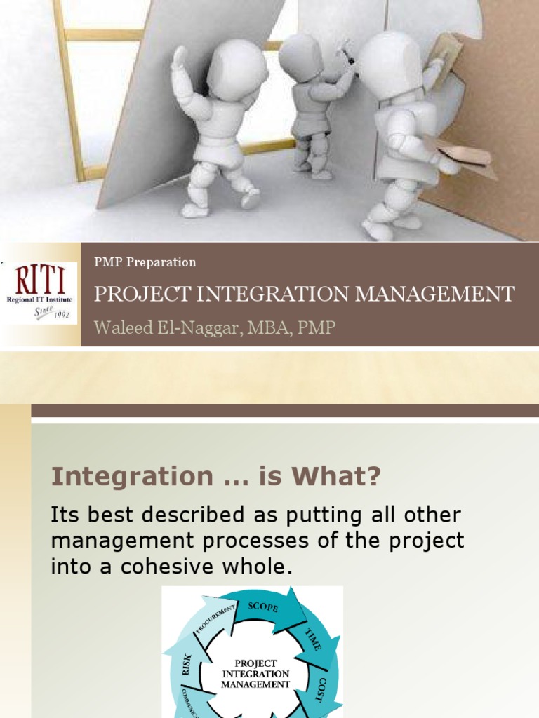 PMP Integration Management.pdf | Project Management | Business Economics