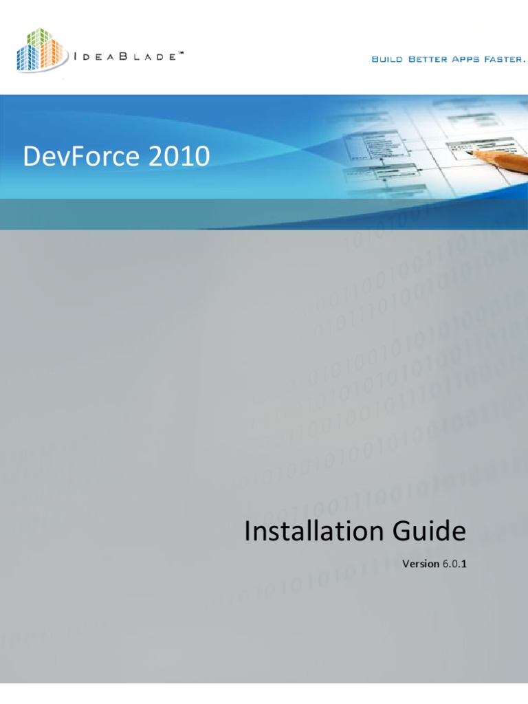 DevForce Installation Guide | PDF | Microsoft Visual Studio | Microsoft ...