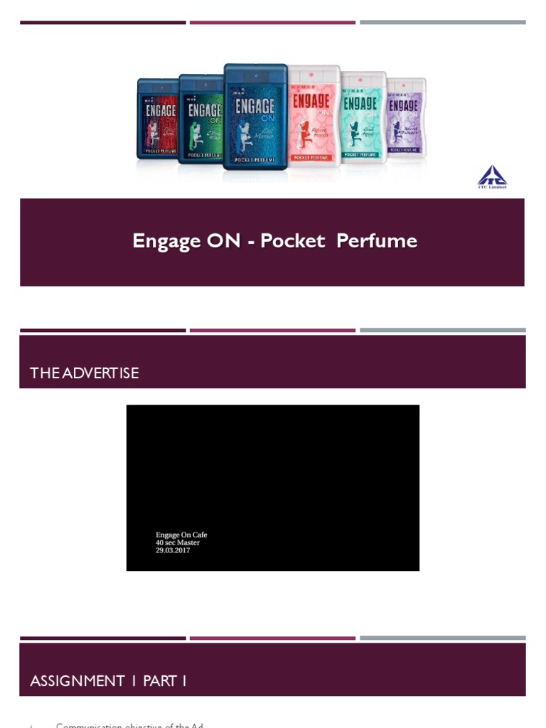 Engage Pocket Perfume | PDF