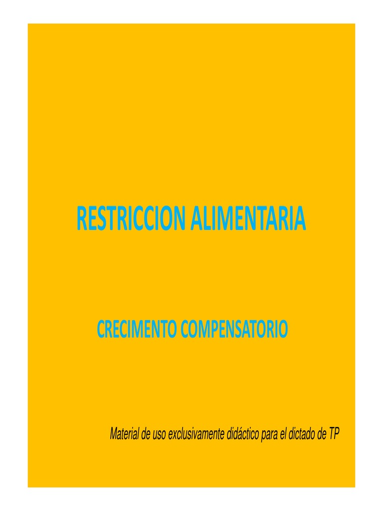 Crecimiento Compensatorio 2015 | Descargar gratis PDF | Vacas | Sistema ...