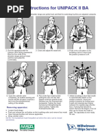 Donning of An Self Contained Breathing Apparatus SCBA | PDF | Wellness