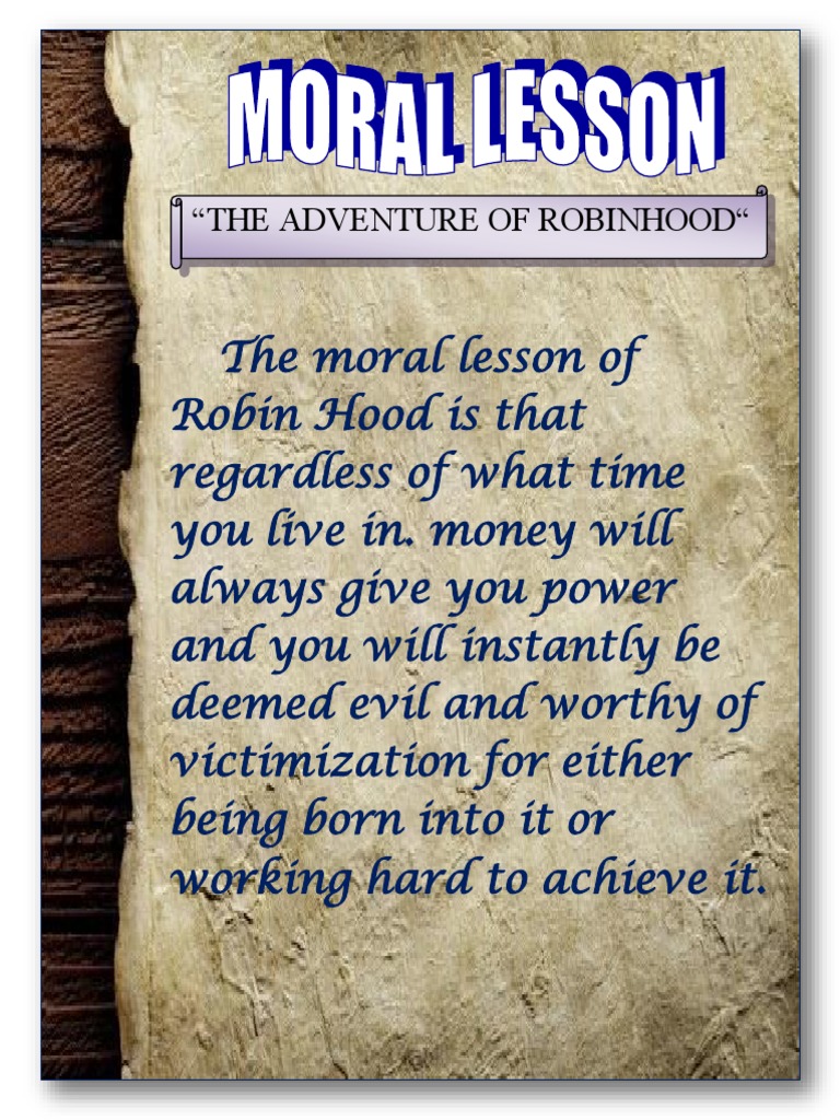The Tale of Robin Hood: Robbing from the Rich and Giving to the Poor in ...