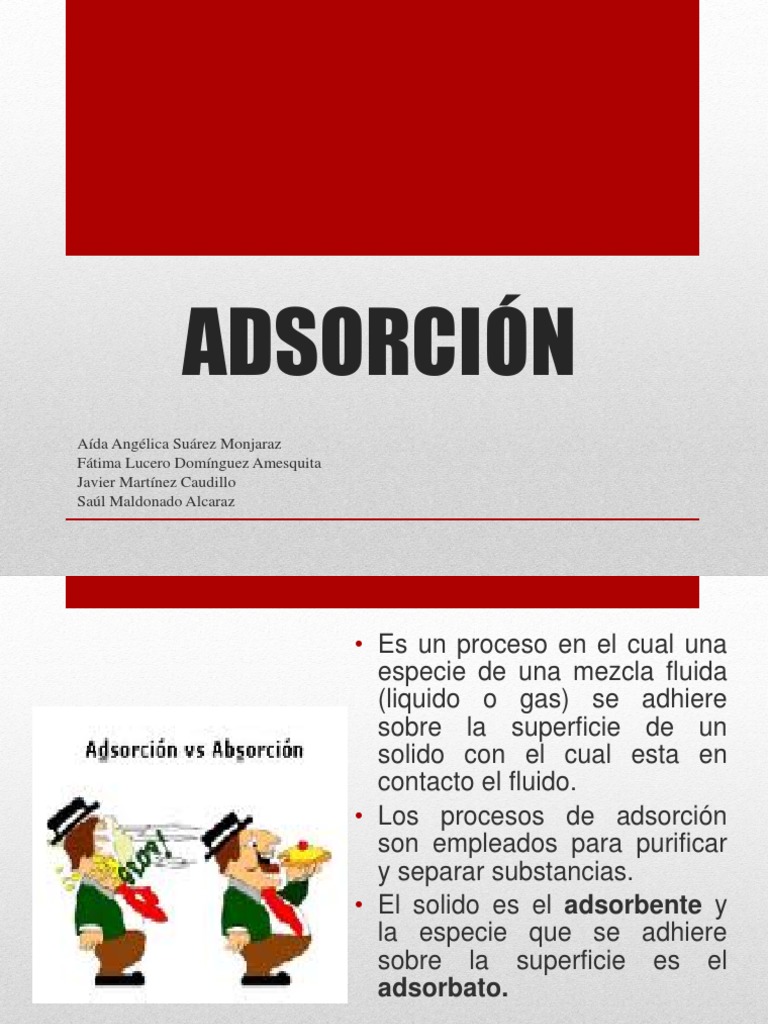 Adsorcion | PDF | Adsorción | Química Física