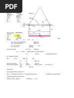 Spreader Bar Calculation PDF | PDF | Beam (Structure) | Bending