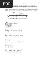 Camber Calculation PDF | PDF | Beam (Structure) | Structural Steel