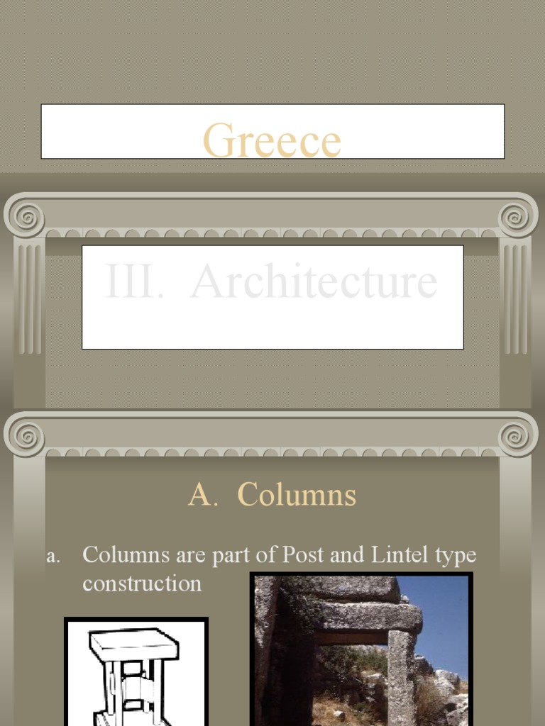 Greece Architecture | PDF