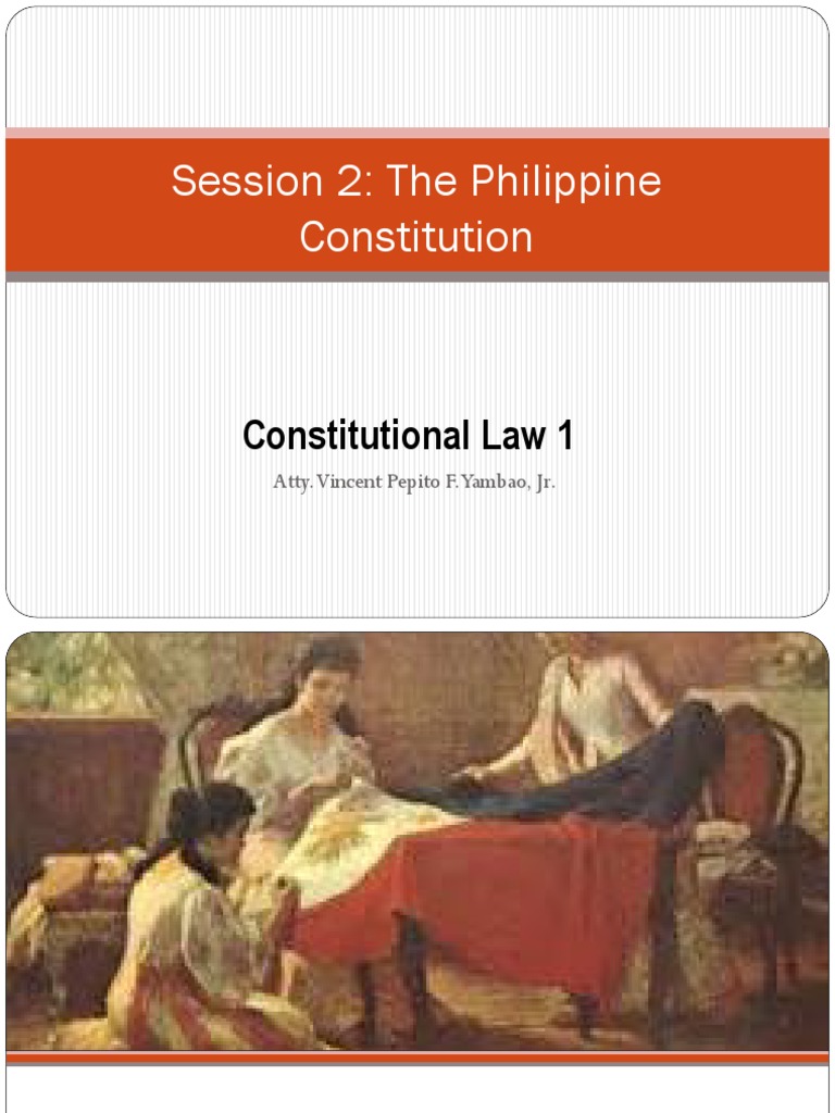 Session2_The Philippine Constitution.pptx | Initiative | Constitutional ...