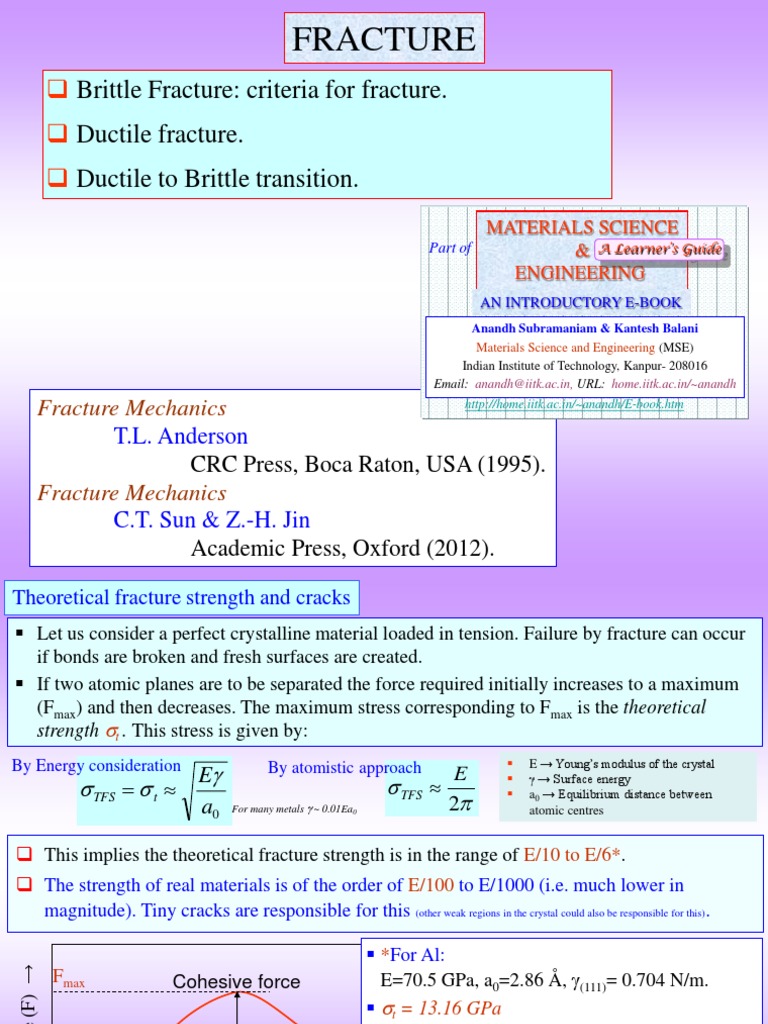 Chapter 9d Fracture | PDF | Fracture | Fracture Mechanics