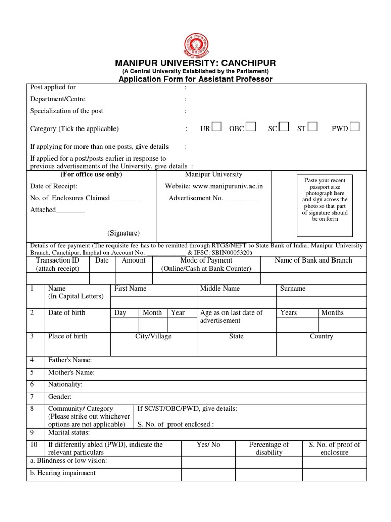 application-for-assistant-professor-doctor-of-philosophy