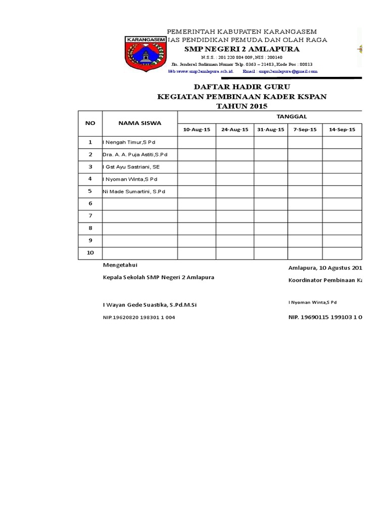 CONTOH SPJ Kspan | PDF