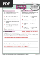 Mood and Tone Practice With Answer Key | PDF